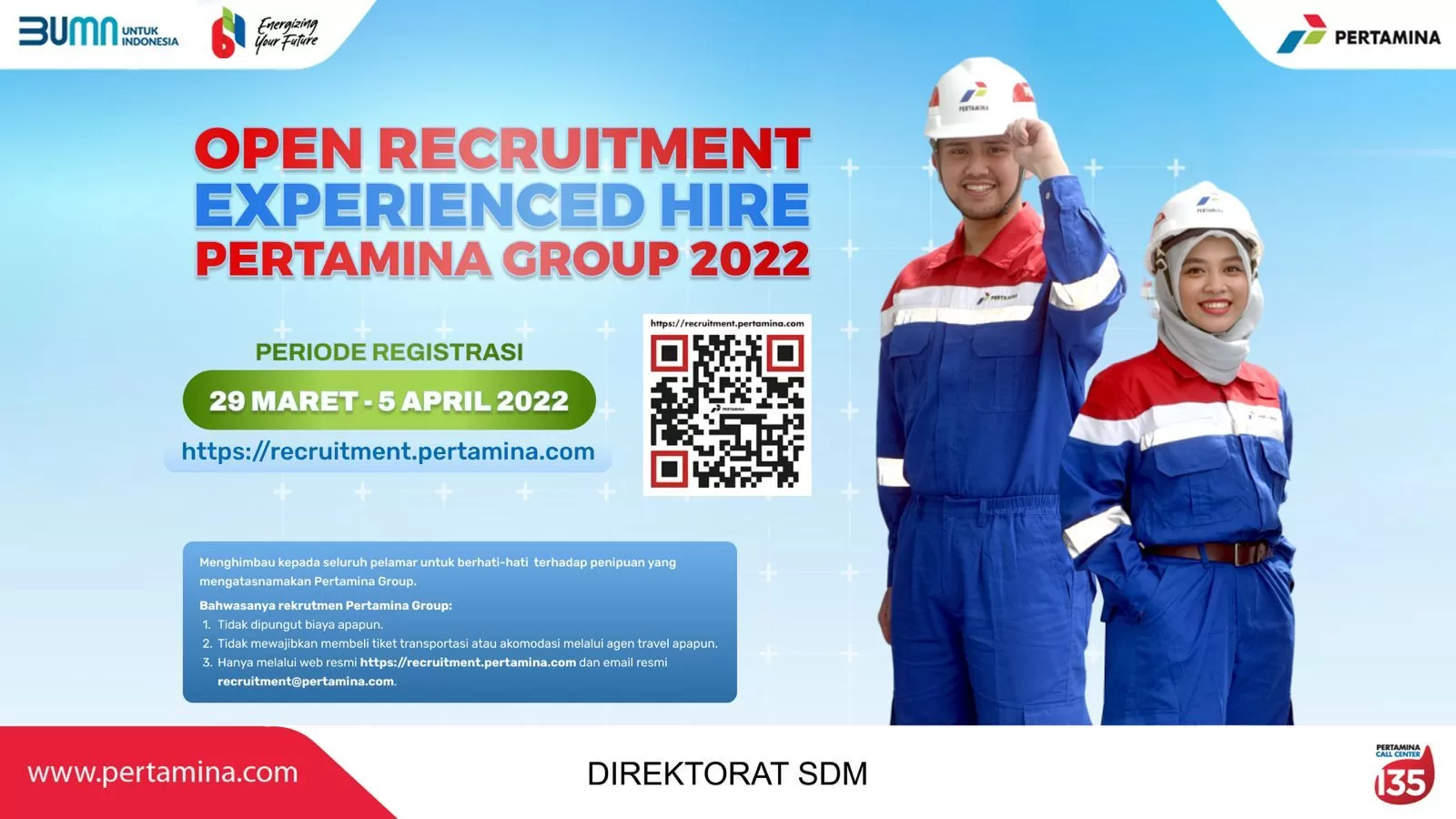 Lowongan Kerja Pertamina Group - SMK Negeri 4 Pekanbaru